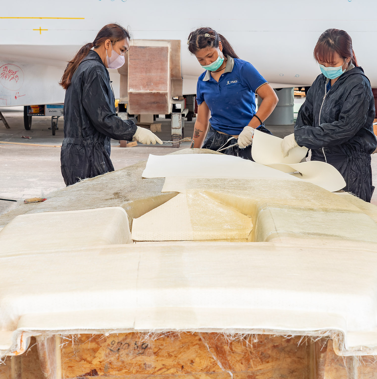 PMG to build moulds for Olympic Laser dinghy - PMG Ship Yard is in Thailand