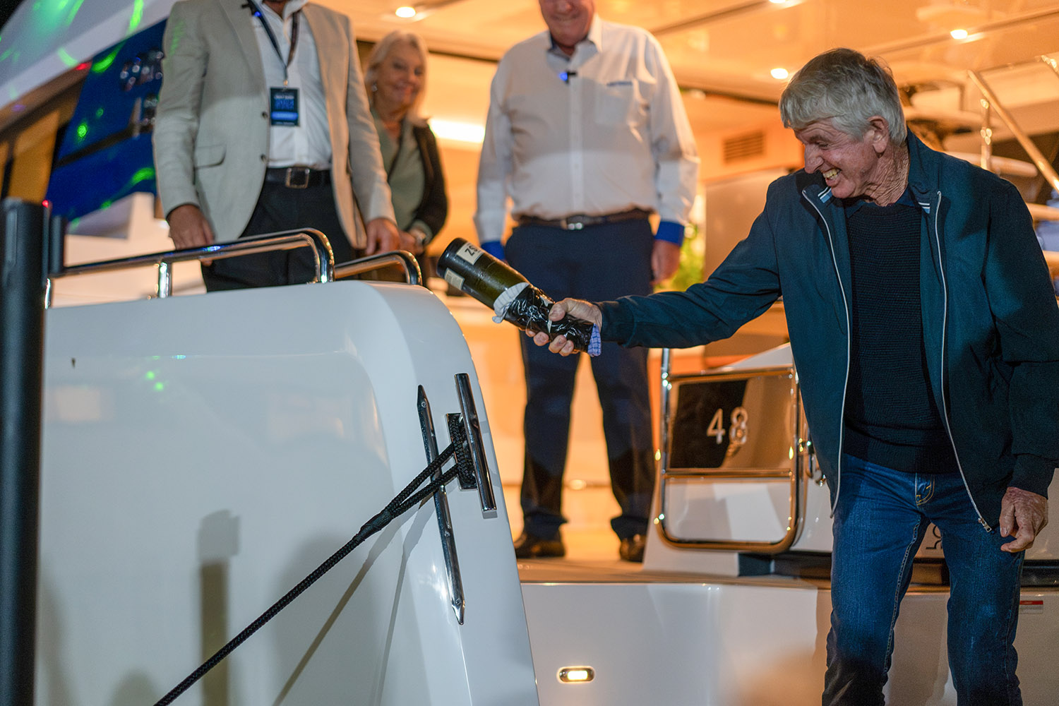 Cora 48 at boat show in Australia - PMG Ship Yard is in Thailand